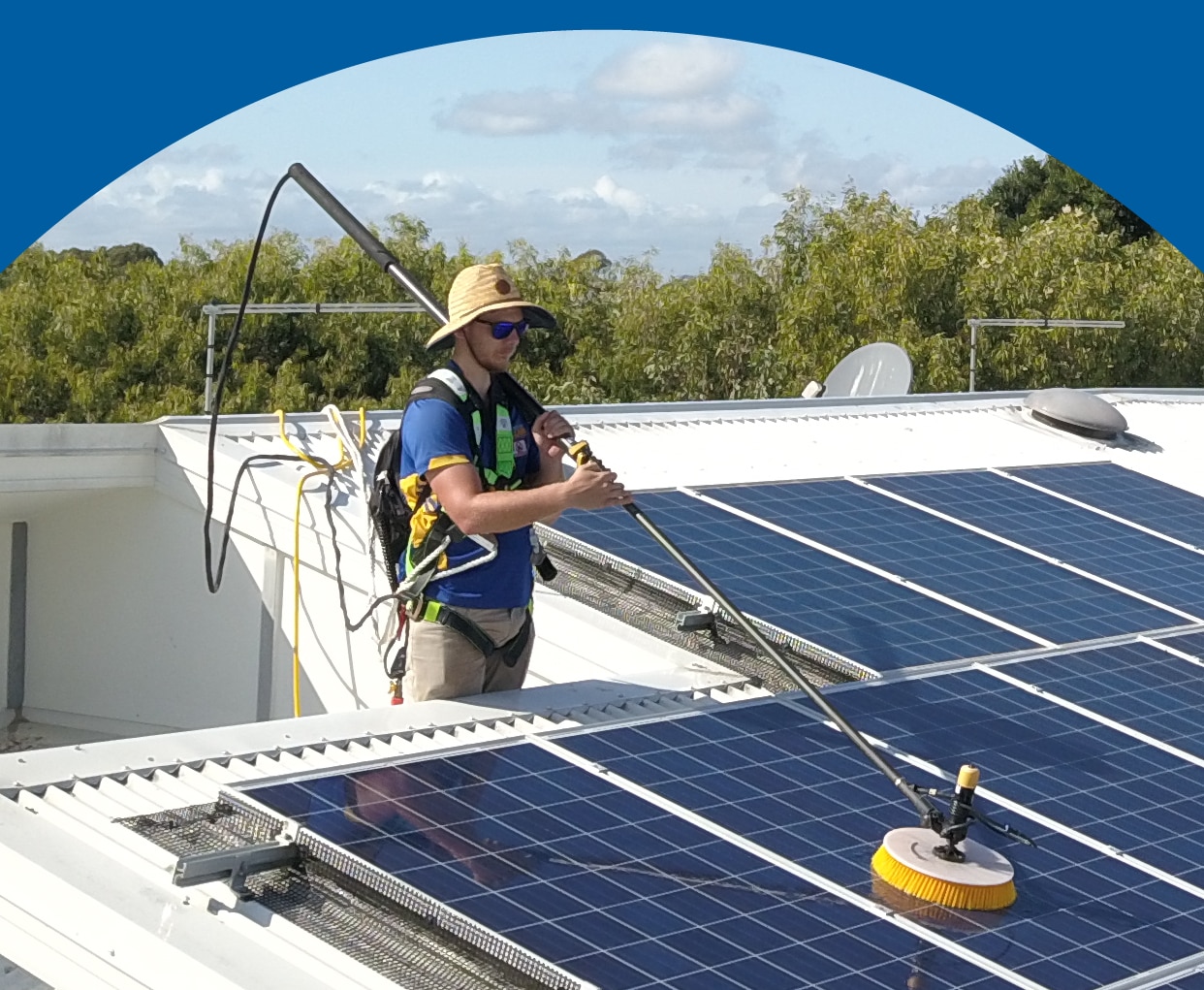 Residential Solar Panel Cleaning & Condition Report Brisbane